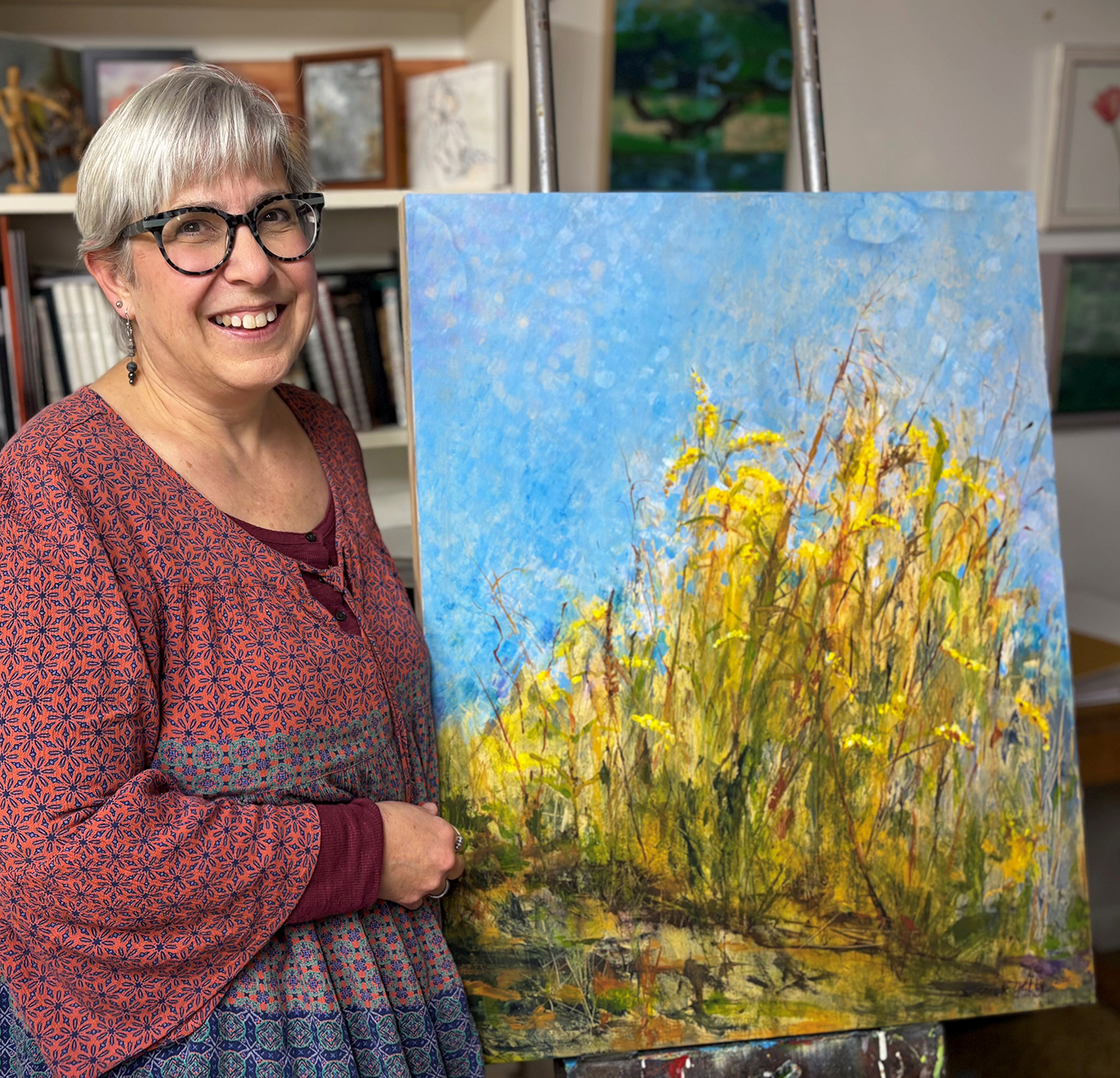 Artist Susan K. Getty brings a touch of beauty to Homeland Center’s ...